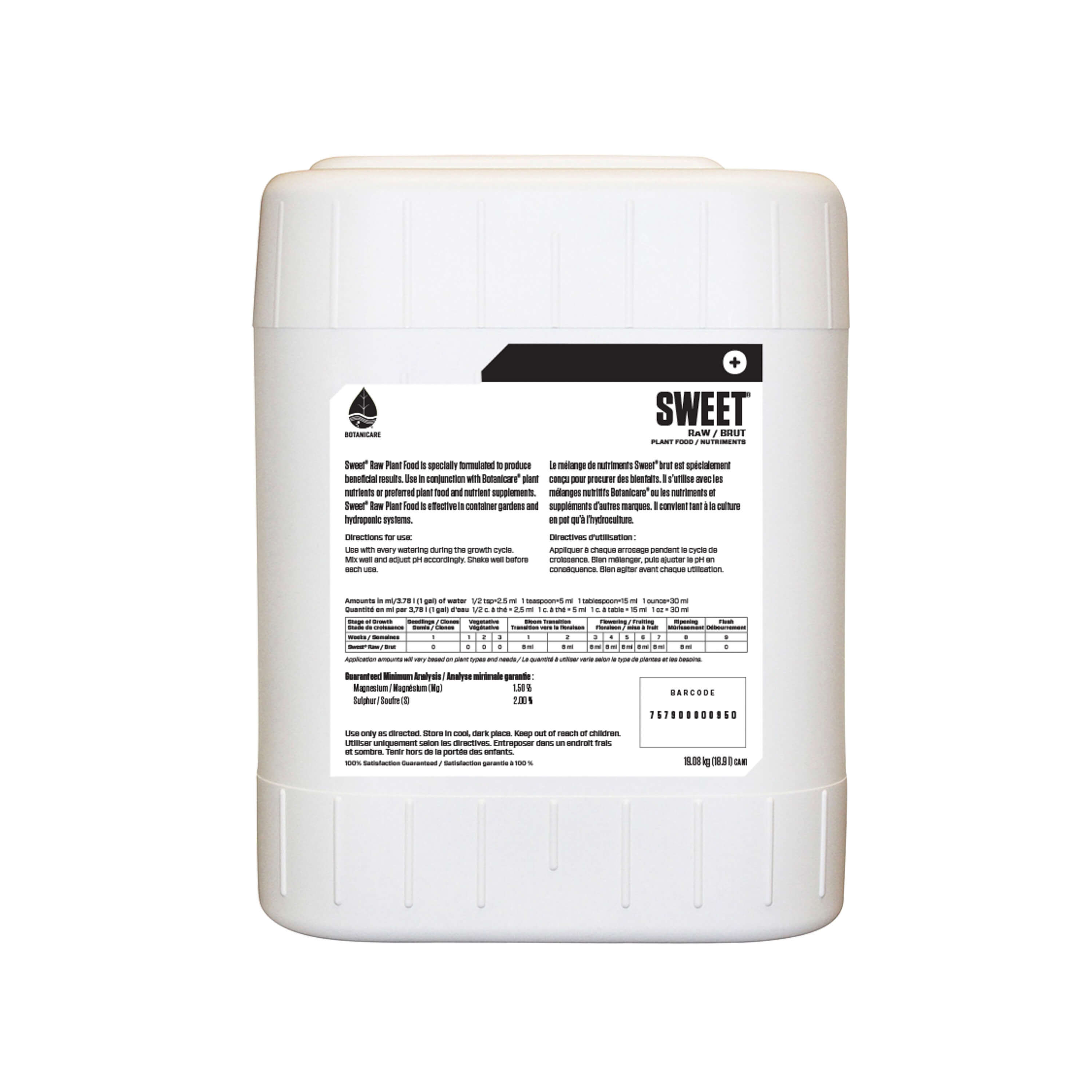 Sweet® Raw – Botanicare